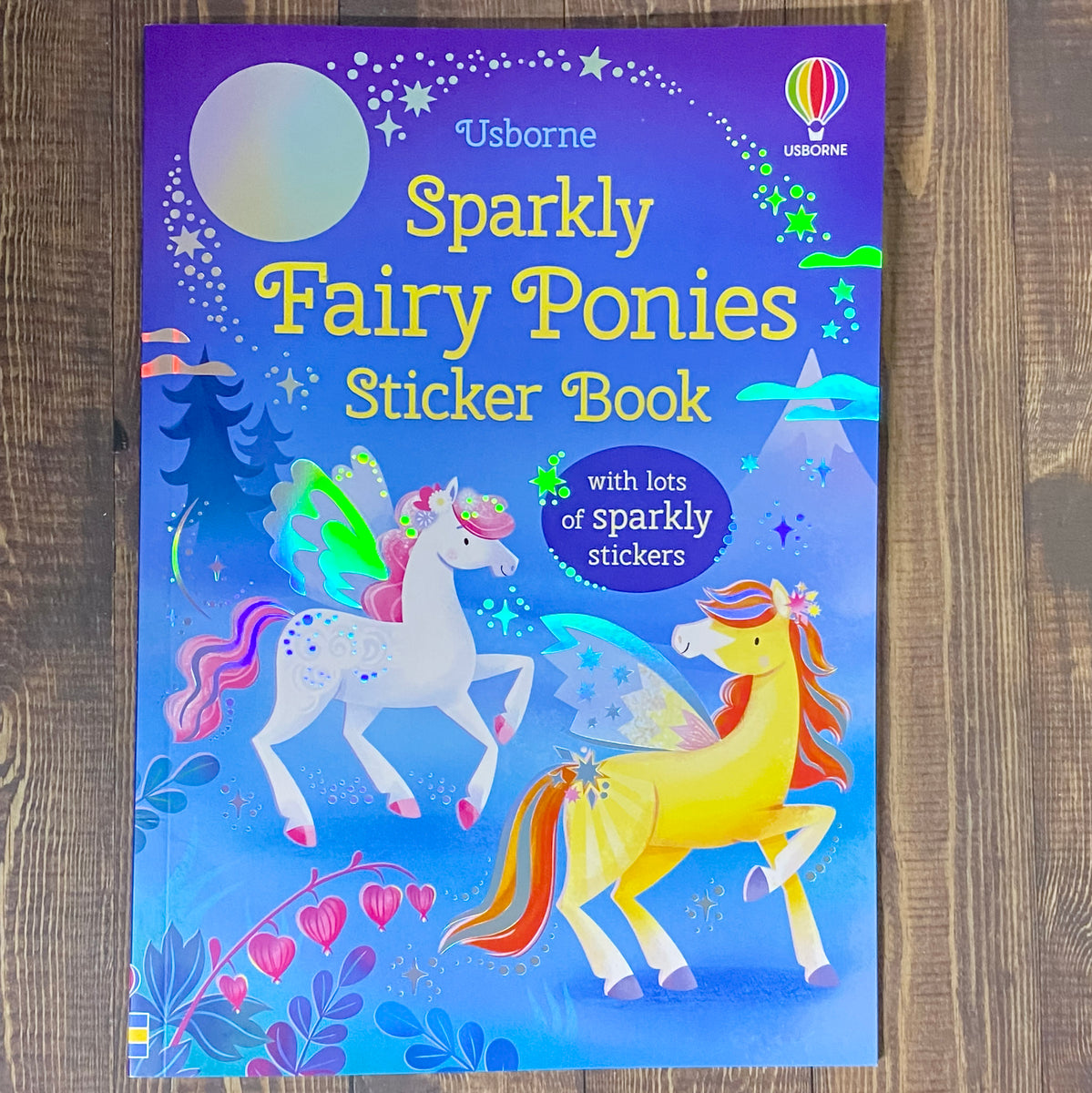 Sparkly Fairy Ponies Sticker Book: Fantastical Shimmery Interactive St ...