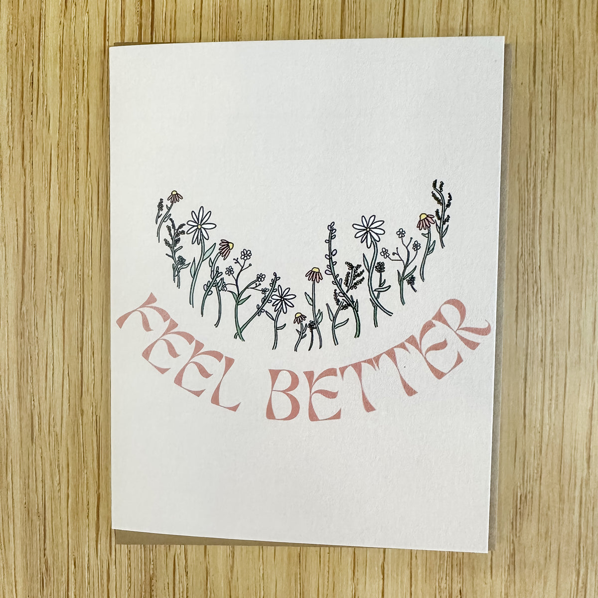 Feel Better Floral Card – Lyla's: Clothing & Gifts