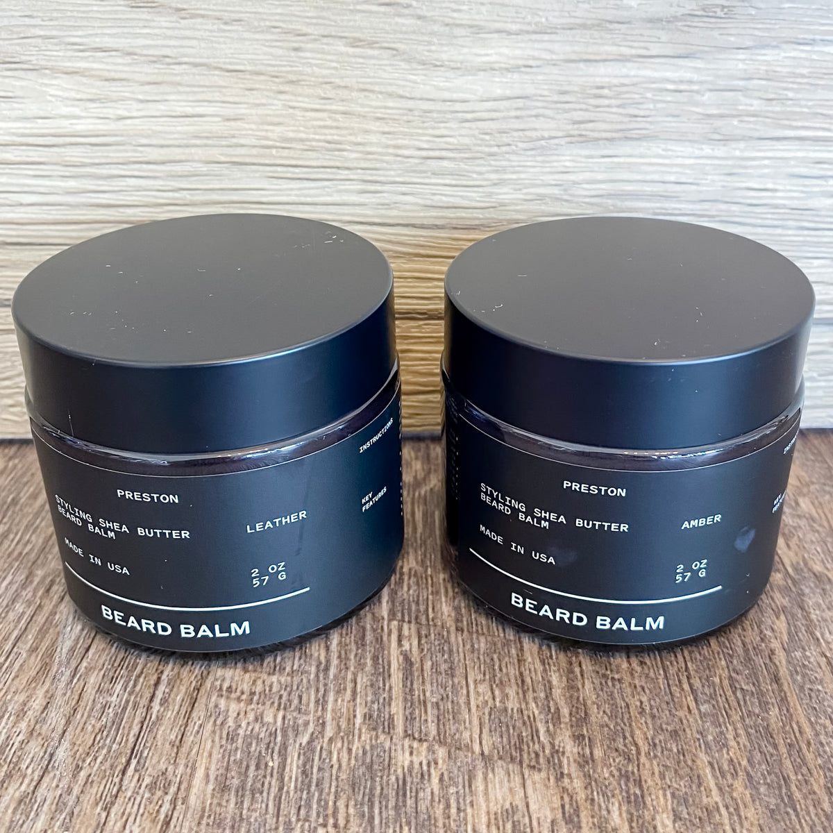 Preston Shea Butter Infused Beard Balm Leather – Lyla's: Clothing & Gifts