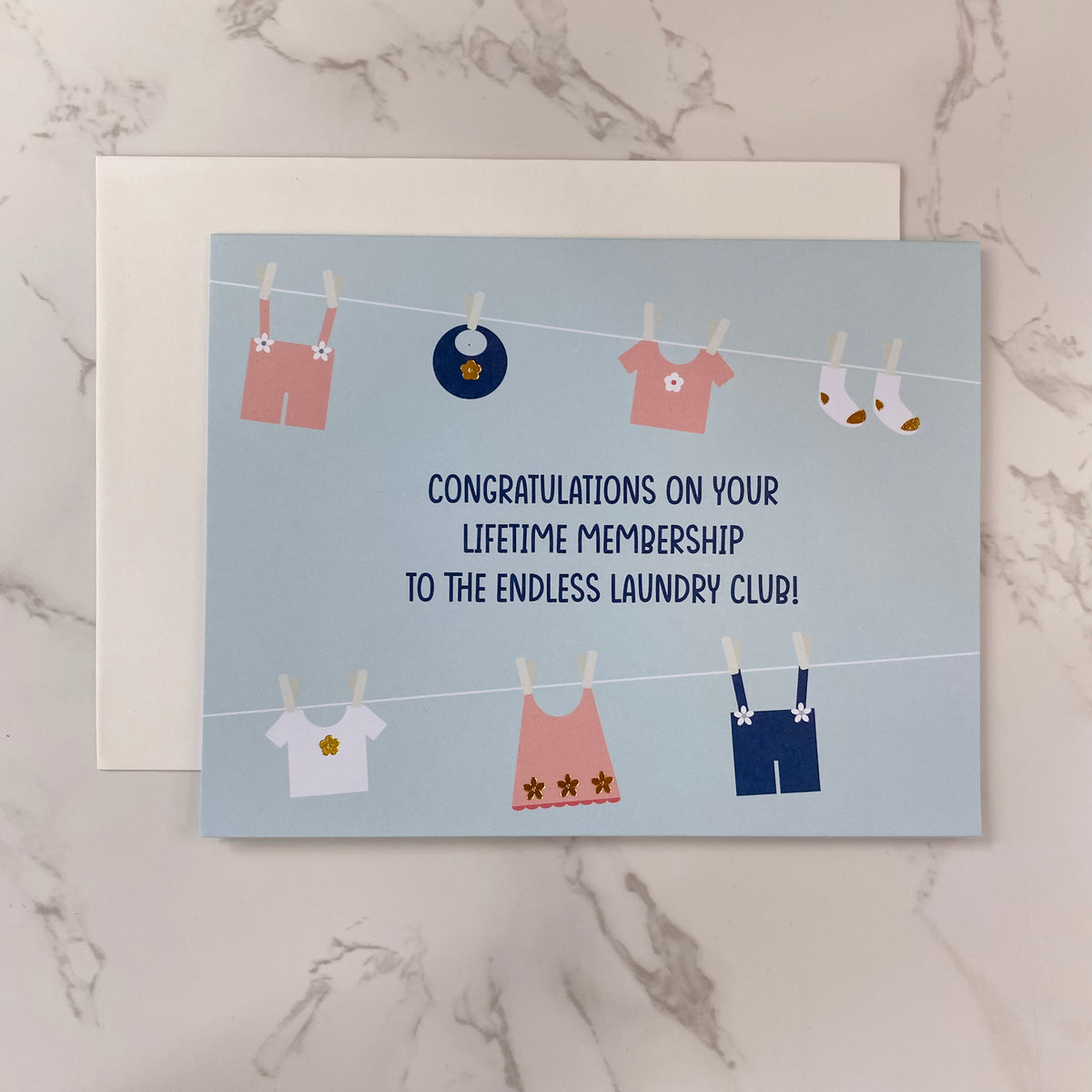 Congratulations on Your Lifetime Membership to the Endless Laundry Clu ...