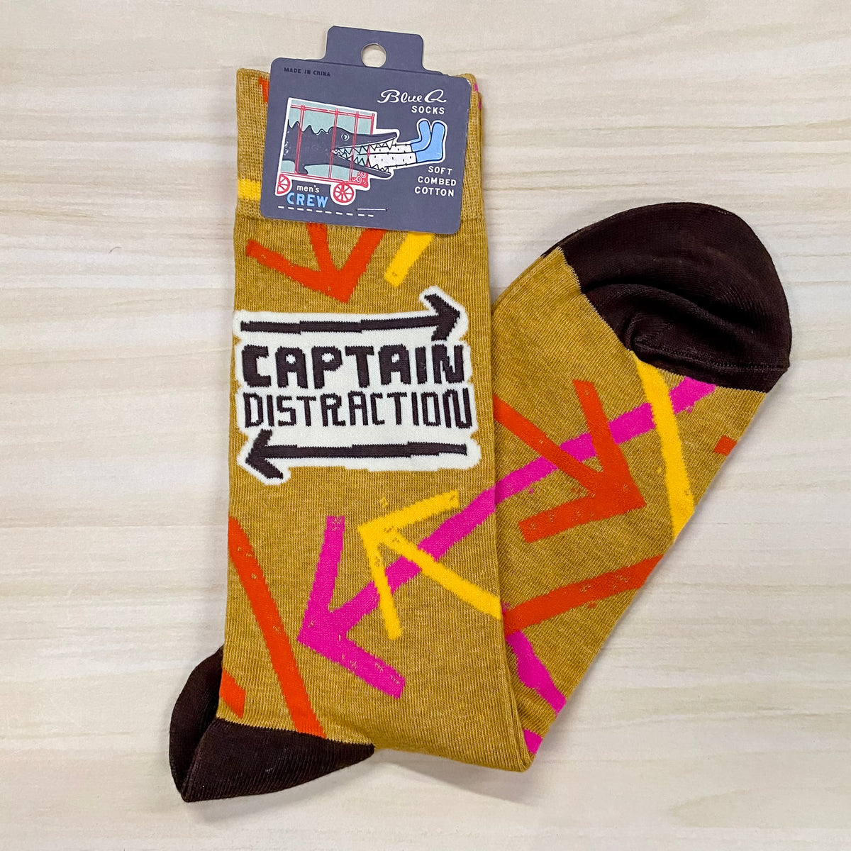 Captain Distraction Mens Socks – Lyla's: Clothing & Gifts